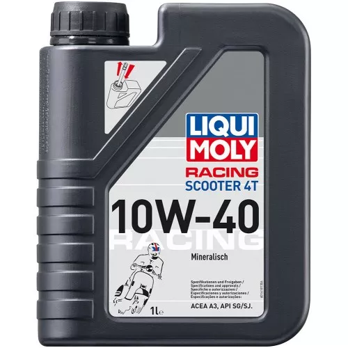 Моторное масло Liqui Moly Motorbike 4T Scooter 10W-40 1л (1618 ...