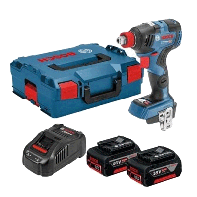 Акумуляторний гайковерт Bosch GDX 18V-200 С + АКБ GBA 18V 5.0 Ah (2 шт ...